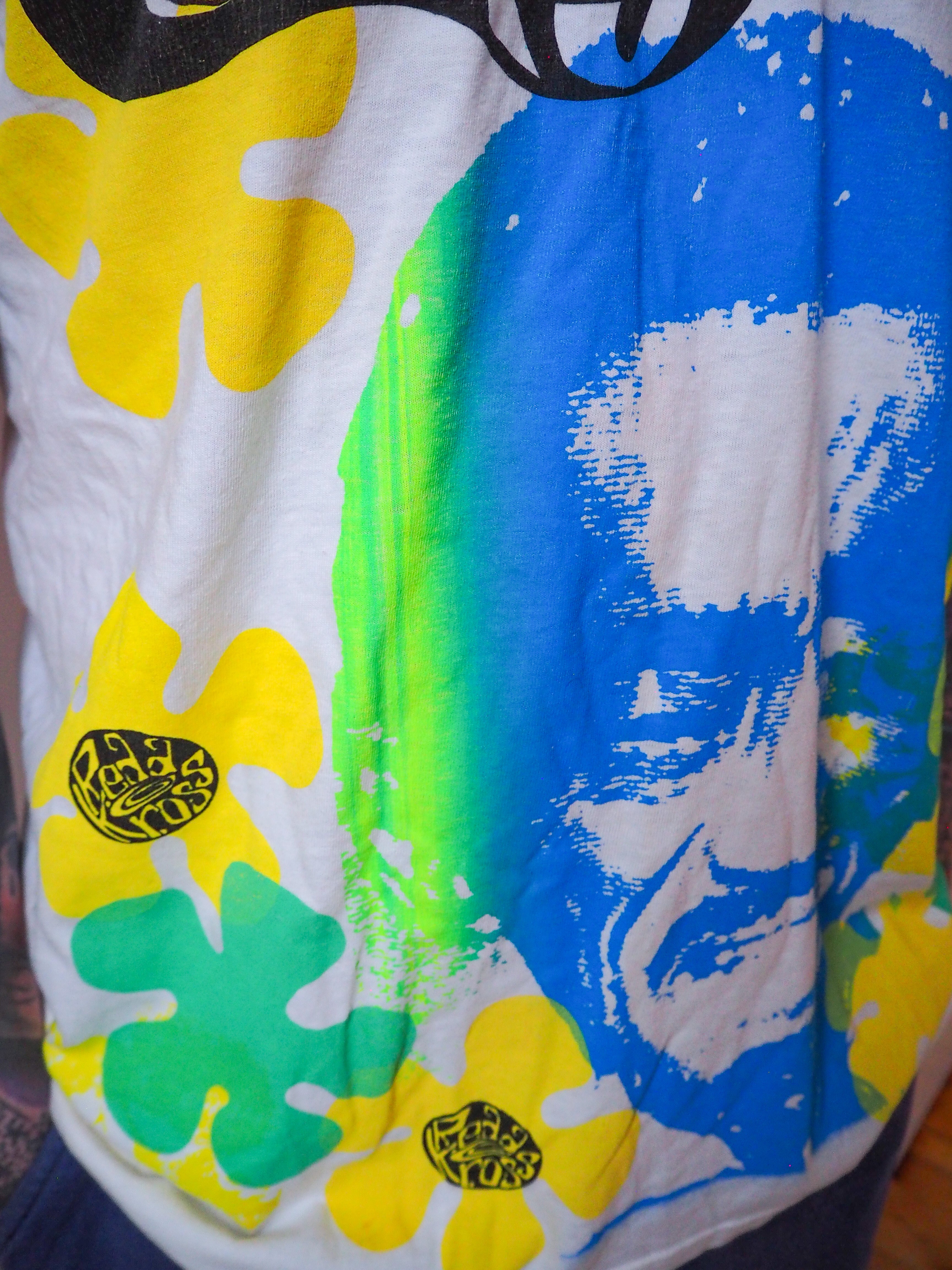 80s Redd Kross “Sammy Davis” Celebrity t-shirt – Champagne 80s Redd Kross “Sammy Davis” Celebrity t-shirt – Champagne